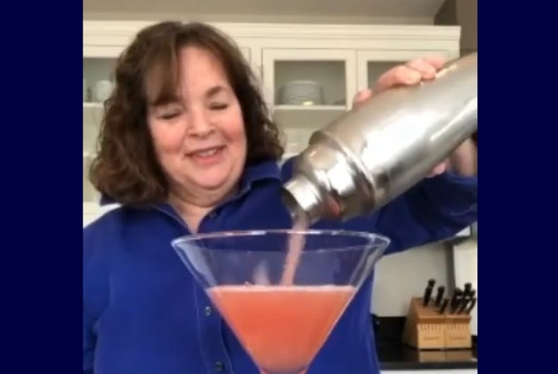Ina Garten shares the best cosmo recipe to drink “during a crisis ... Ina Garten shares the best cosmo recipe to drink “during a crisis ...